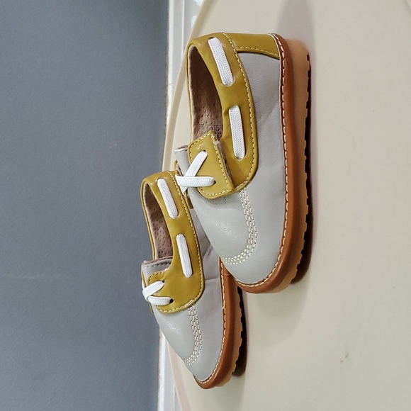 Little Blue Lamb | Shoes | Little Blue Lamb Boys Grey Mustard Shoes ...